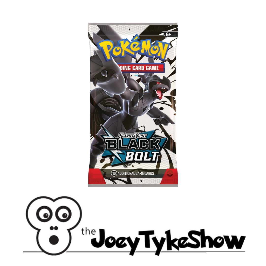 Pokémon - Black Bolt Booster Pack – The Joey Tyke Show LTD