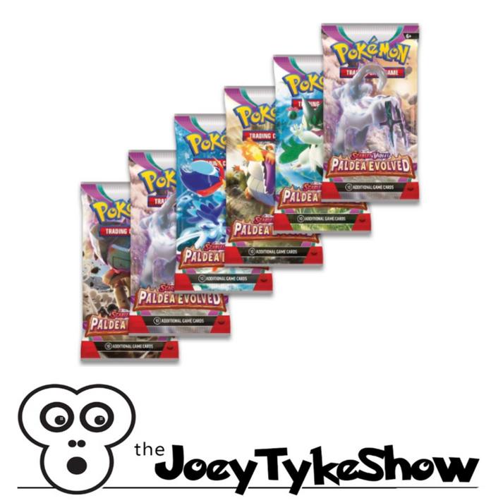 Pokémon - Paldea Evolved Booster Pack – The Joey Tyke Show LTD